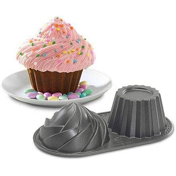 Nordic Ware | Kitchen | Nordic Ware Cute Birthday Cupcake Cake Pan 6 ...